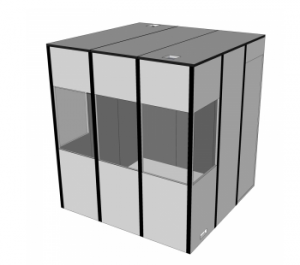 2-Person Portable Interpretation Booth - Translation Equipment HQ