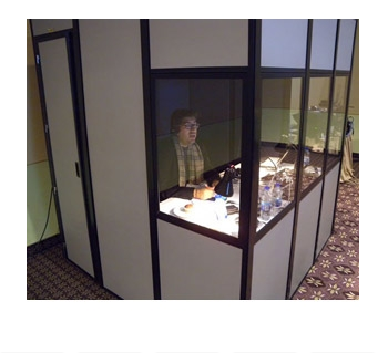 2-Person Portable Interpretation Booth - Translation Equipment HQ